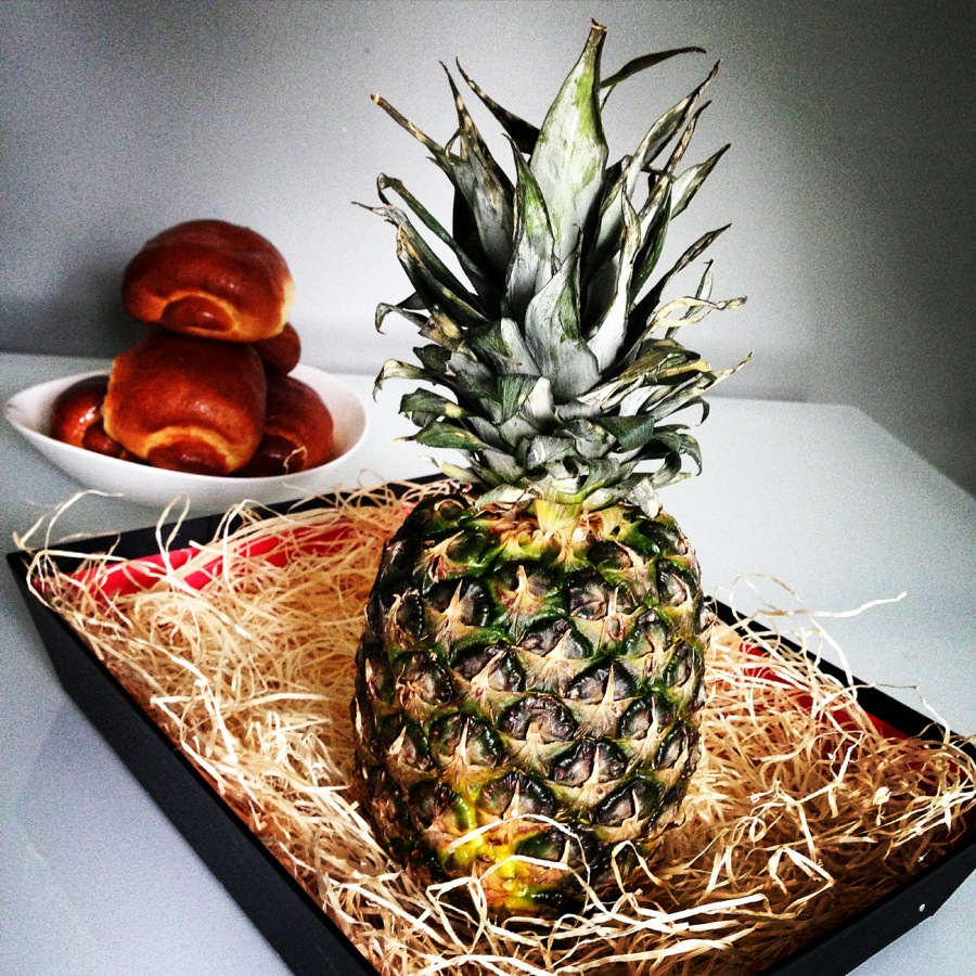 Ananas rôti au miel et épices - Papa en Cuisine